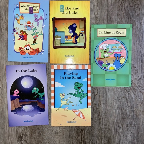 headsprout | Toys | Headsprout Retired Learning Books Lot Of 5 Kids ...